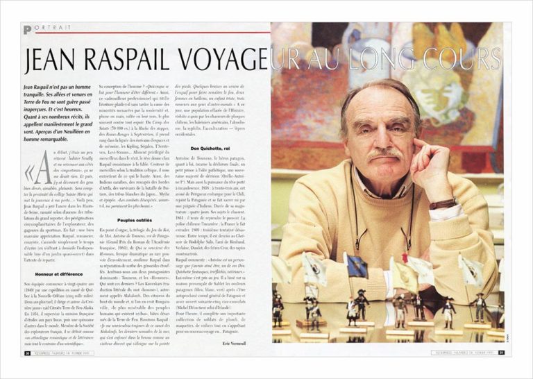 Jean Raspail voyageur au long cours – ARCHIPHOTOS