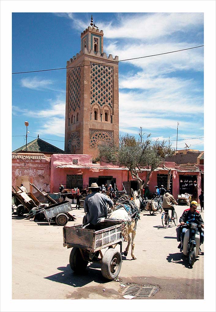 La médina, le cœur de Marrakech – ARCHIPHOTOS
